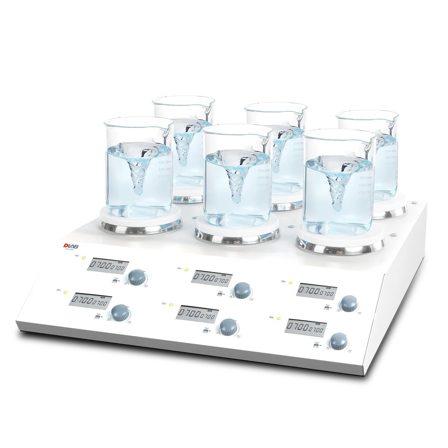 DLAB MS-H280-S6 | Dijital Isıtıcılı Manyetik Karıştırıcı