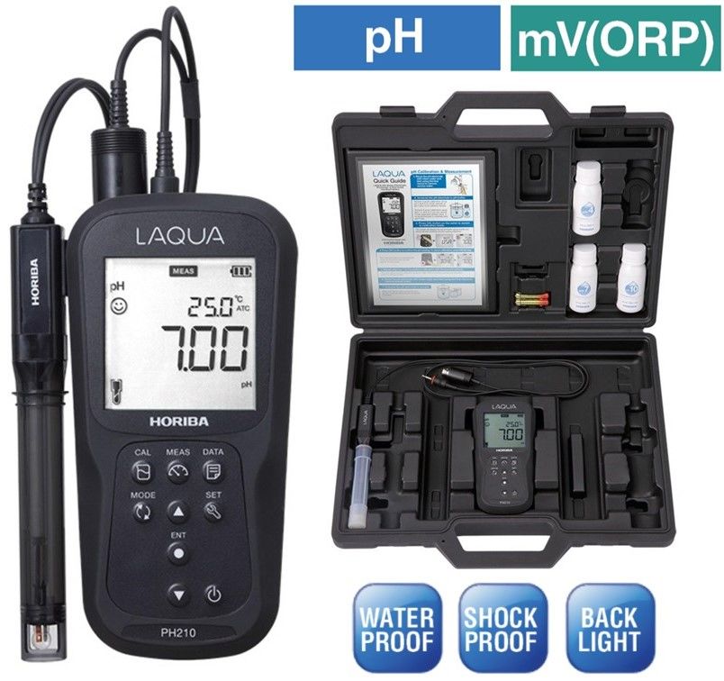 HORIBA LAQUA PH210-K Portatif pH Metre | 9652-10D Dahil Set